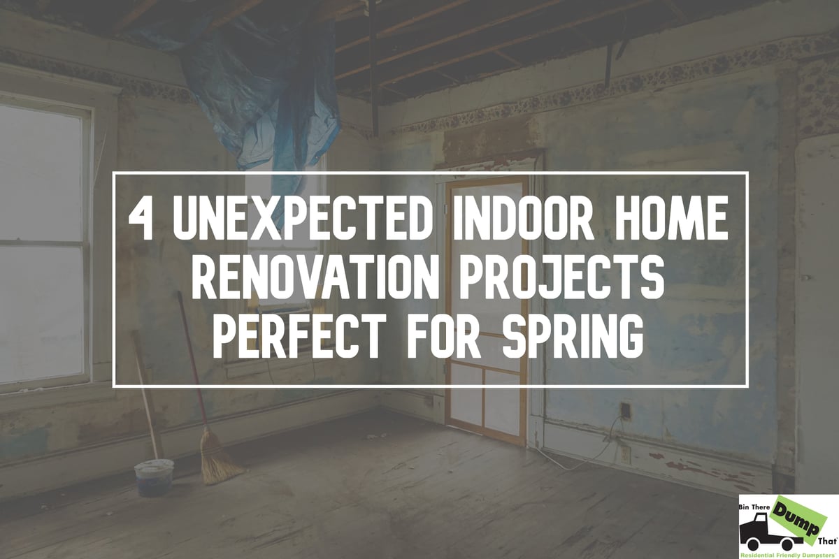 4 Unexpected Indoor Home Renovation Projects Perfect for Spring