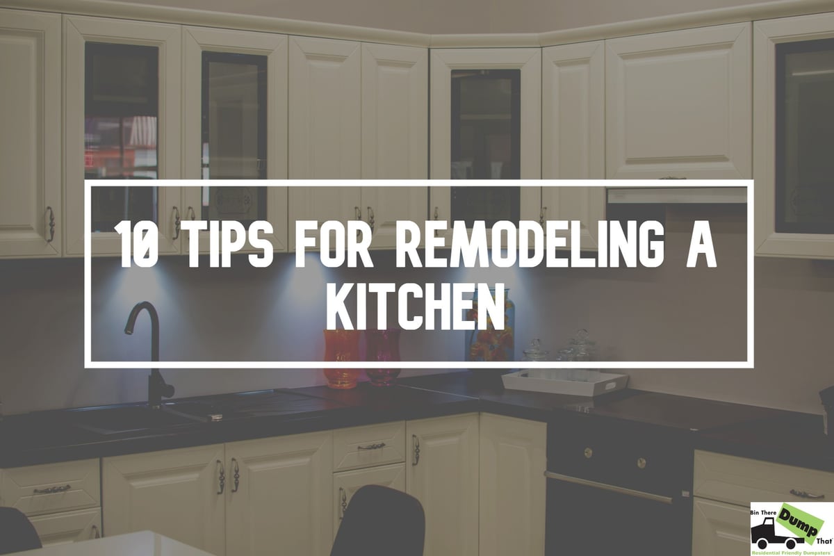 10 Tips for Remodeling A Kitchen